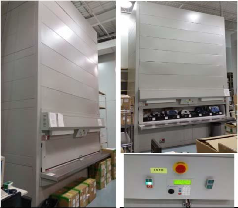 Used White Vertical Carousel | Used Vertical Lifts