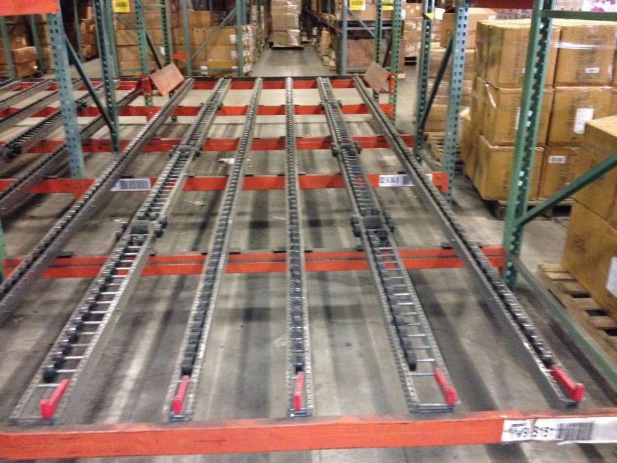 Used Pallet Flow Rack – Outsource Equipment